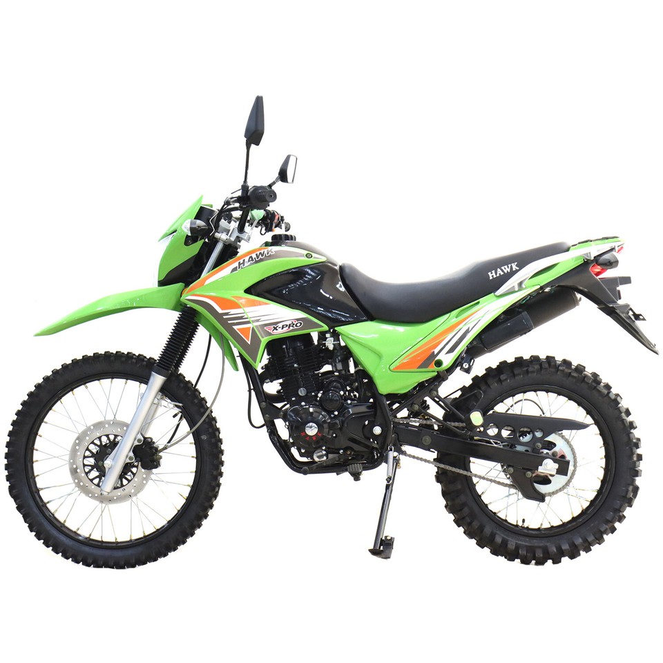X-PRO Hawk 250 Dirt Bike Dual Sports Enduro Street Bike Motorcycle Free ...