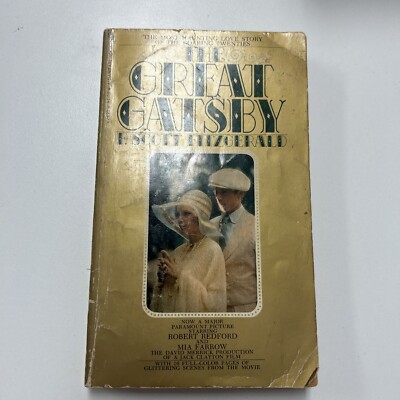 1974 The Great Gatsby by F. Scott Fitzgerald Movie Release Edition ...