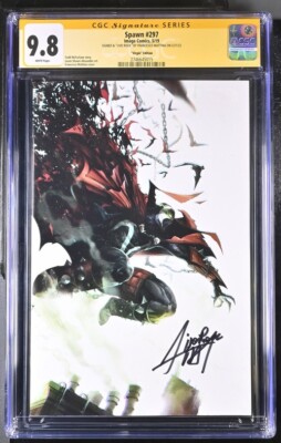 Spawn #297 CGC 9.8 SS Todd McFarlane Francesco Mattina Virign! Signed ...