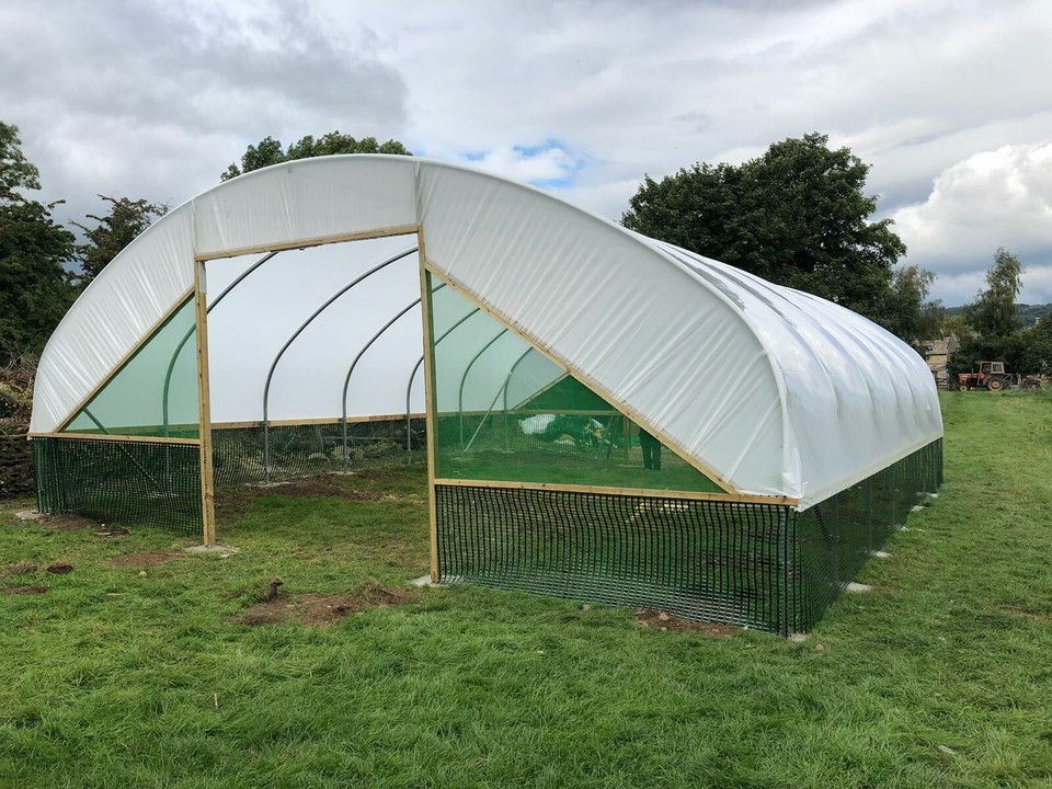 Super Strength Tensar Windbreak 1m x 30m Rolls in Green - Wind Break ...