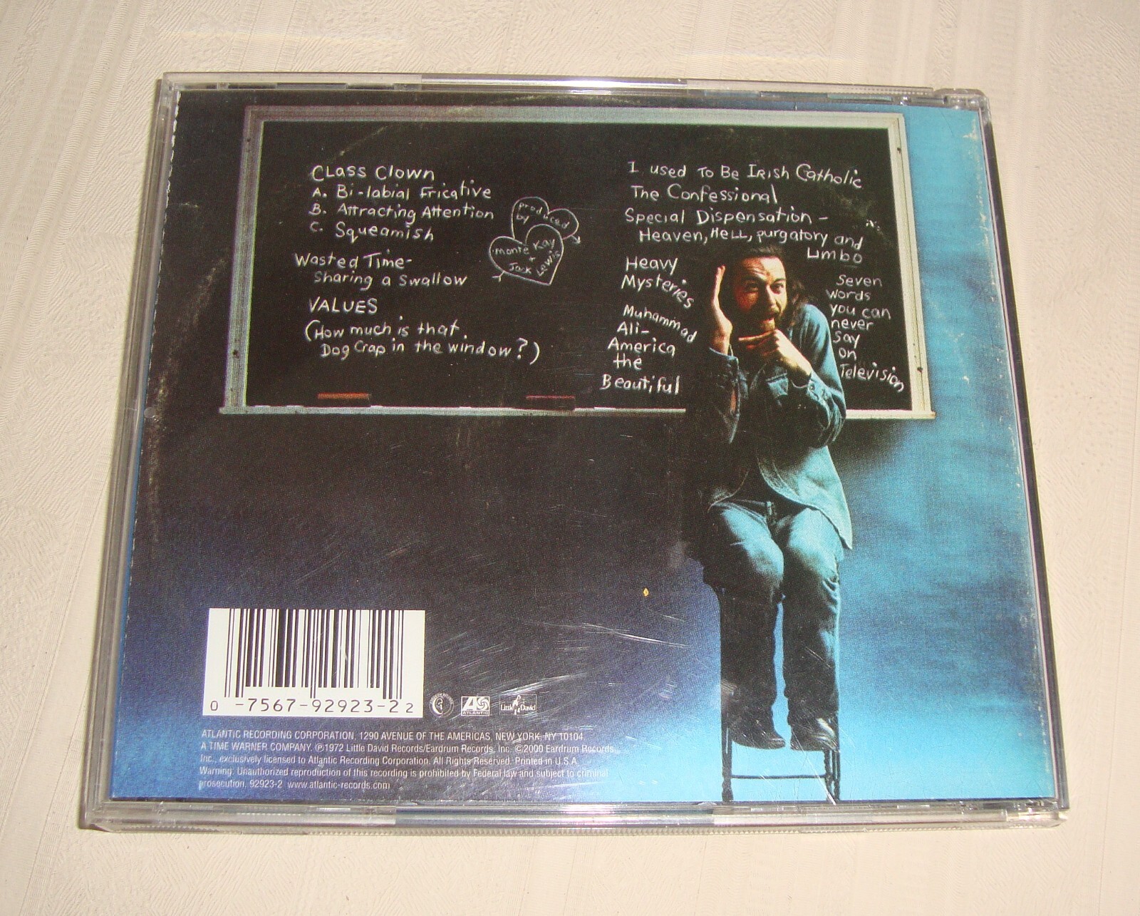 GEORGE CARLIN Class Clown CD 75679292322| eBay