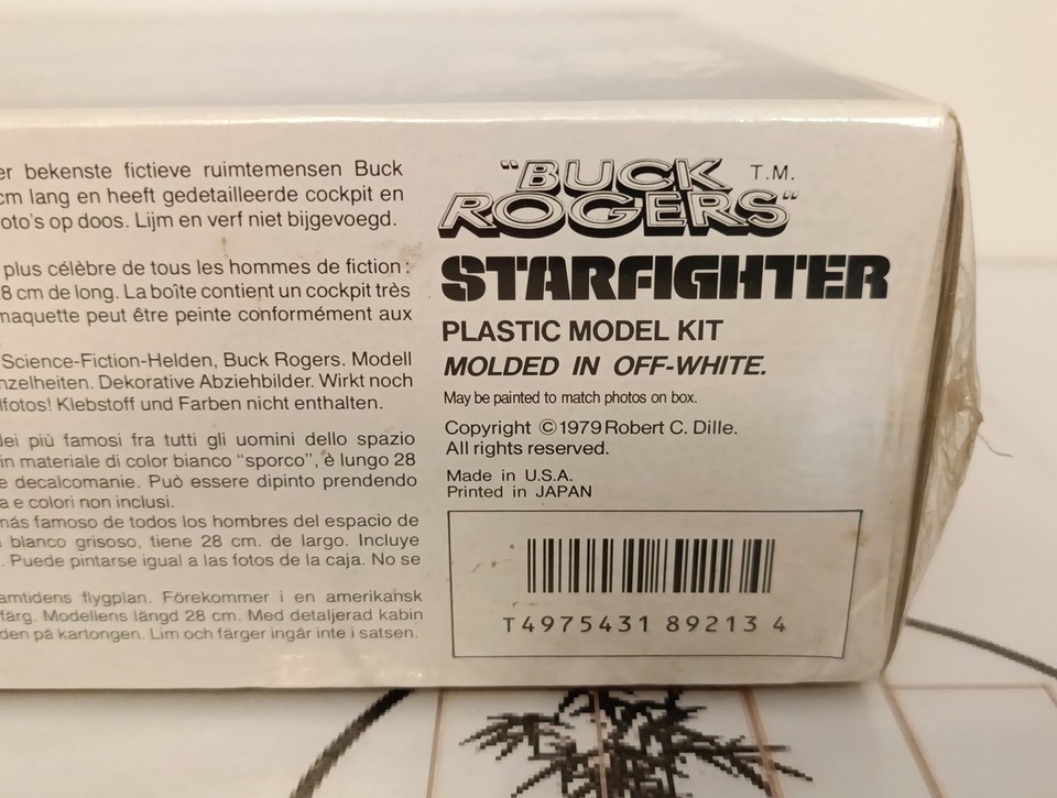 MISB 1/48 Tsukuda Hobby BUCK ROGERS Starfighter Model Kit Tsukuda 1979 ...