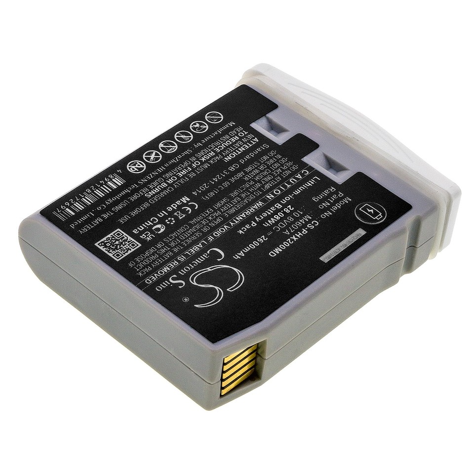 BATTERIE 2600mAh Type M4607A For Philips IntelliVue X2 M8002A Patient ...