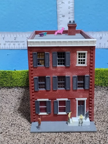 Ho Scale 3 Story Building H 400 | eBay