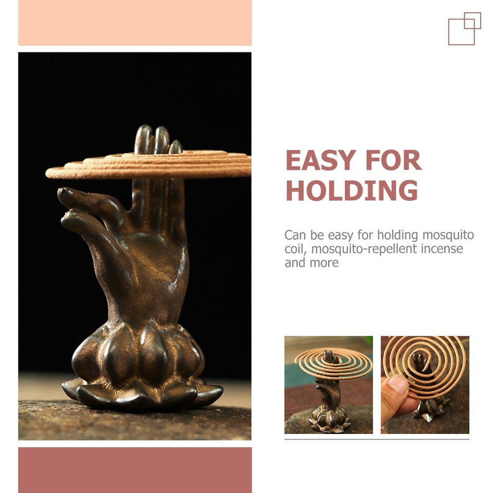 Practical Incense Holder Buddha's-hand Incense Coil Rack for Home ...
