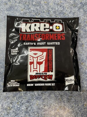 Botcon 2015 Transformers Kre-o Kreo Kreon Cybertrons Earths Most Wanted ...