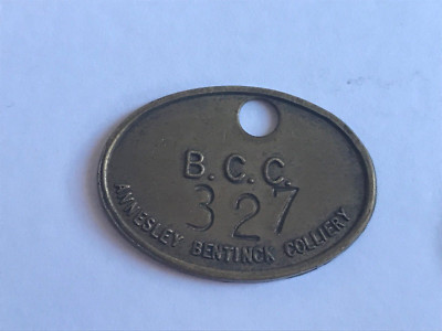 Original Annesley Bentinck Mine de Charbon Pit Carreaux Token | eBay