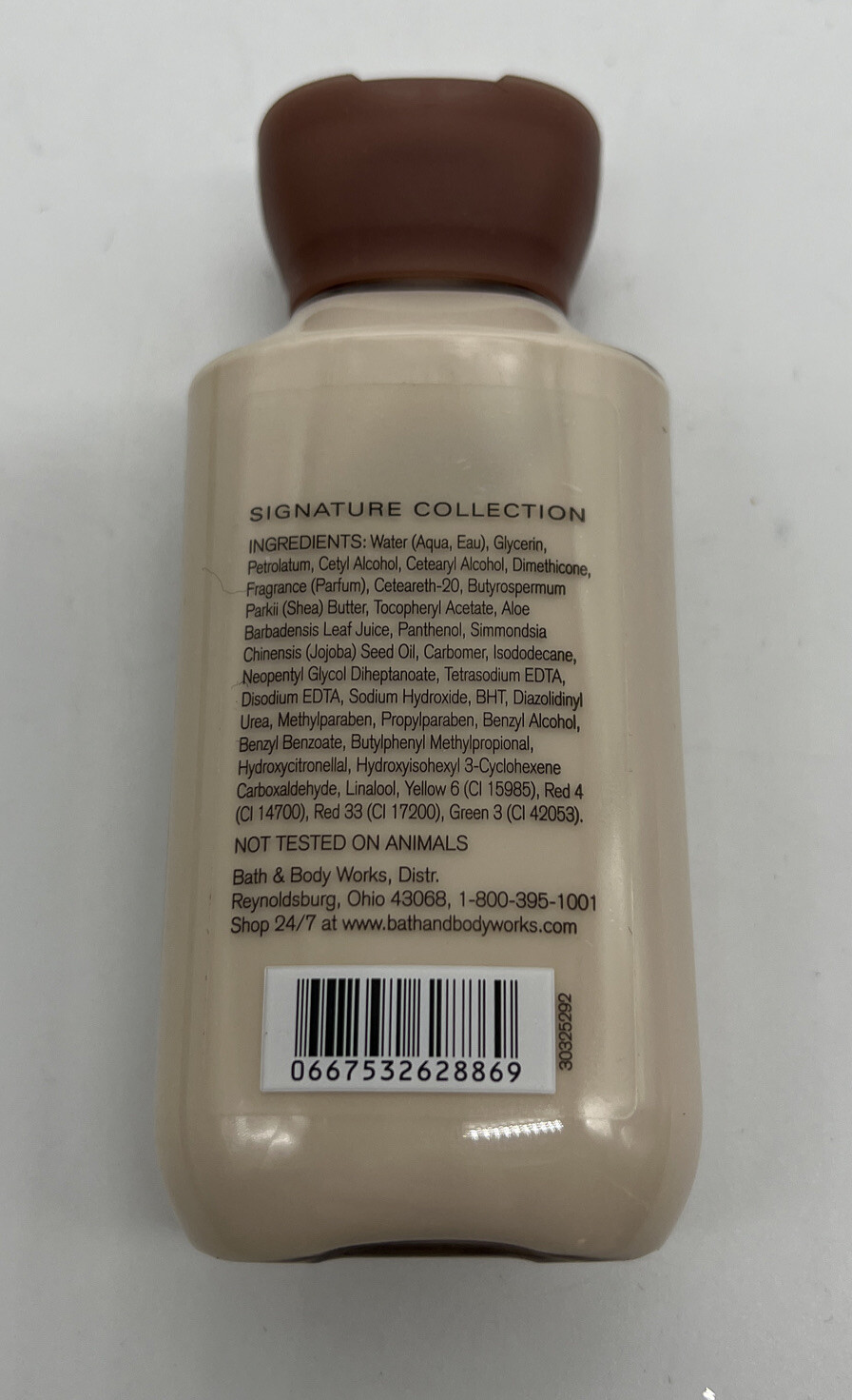 Bath & Body Works Warm Vanilla Sugar Body Lotion 3 oz Travel Size 24 hr ...