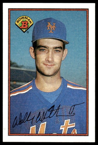 1989 Bowman #373 Wally Whitehurst - New York Mets Rookie | eBay