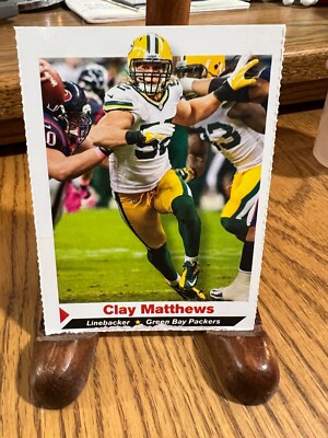 Sports Illustrated for Kids Clay Matthews Card #199 Green Bay Packers ...