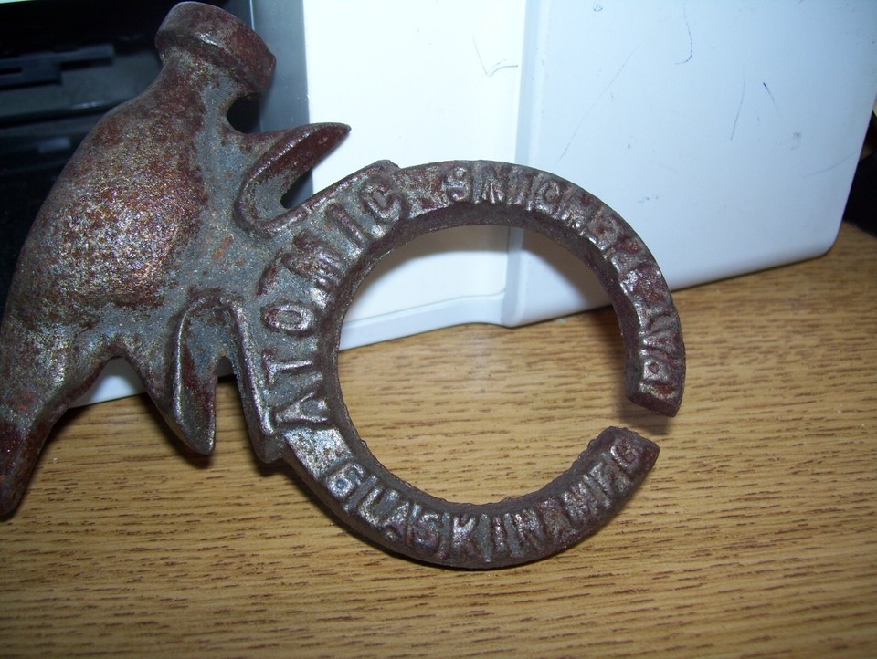 CAST-IRON " LINE RIDER FENCING TOOL" CARRY ON YOUR SADDLE HORN-NEAT ...