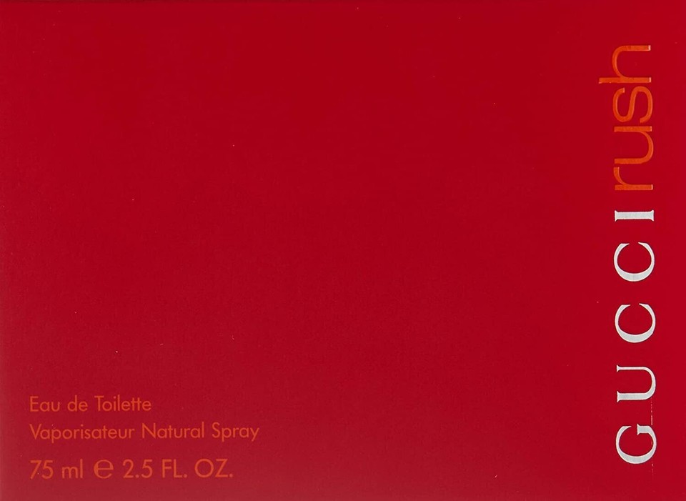 GUCCI Rush 75 ml Eau de Toilette Spray Neu Ovp 75ml Damen-EdT Women ...