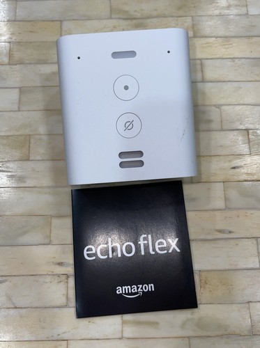 Amazon echo flex plug-in smart speaker + Alexa Model C77A68 | eBay
