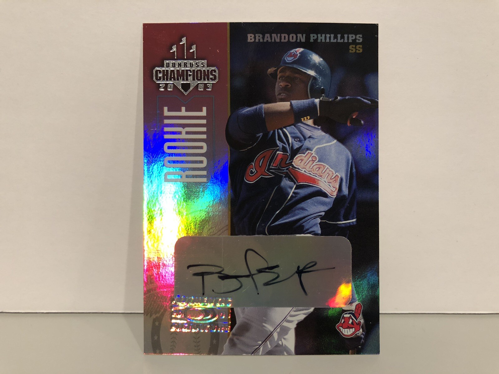 2003 Donruss Champions - Brandon Phillips #88 Signatures /375 (AU) for ...