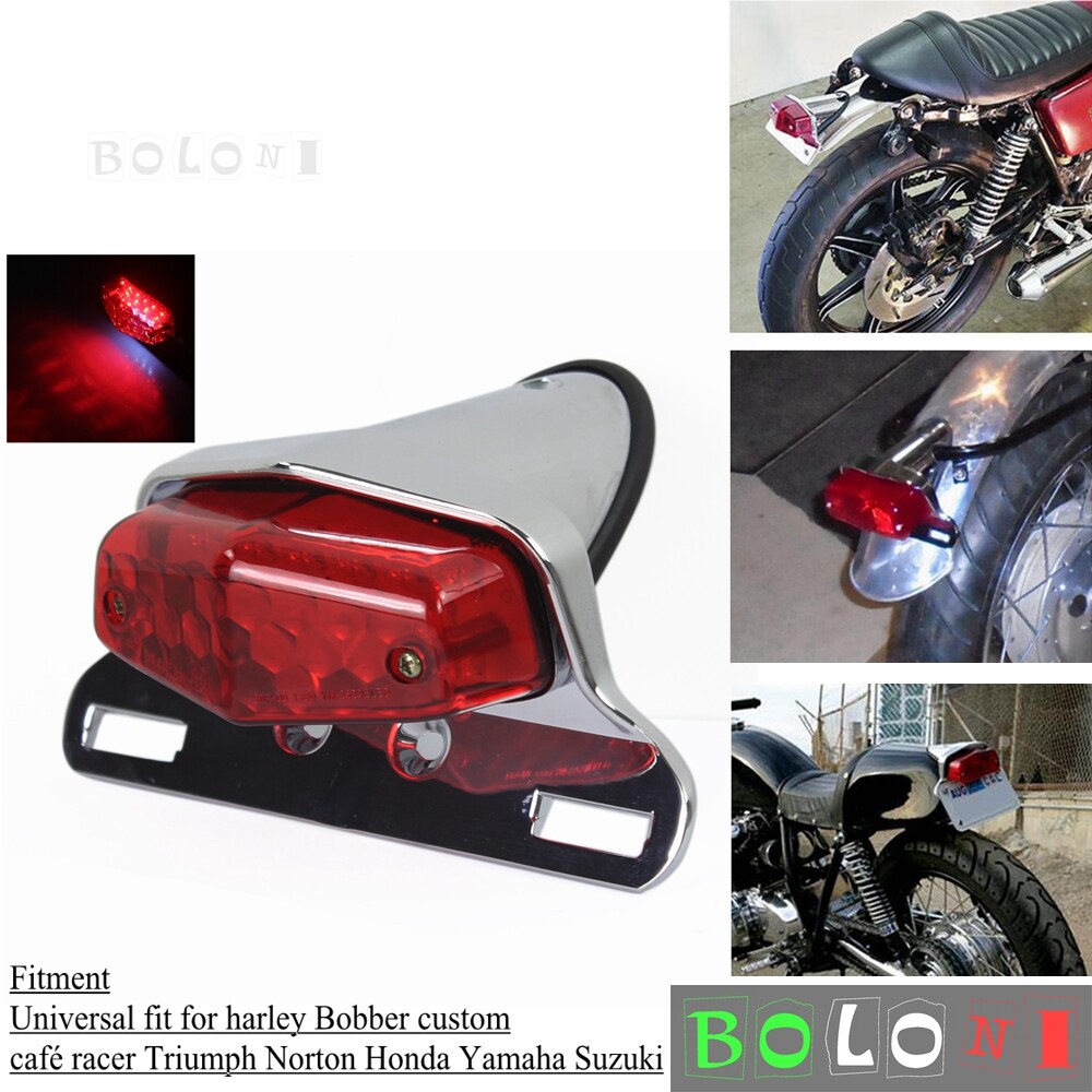 Honda Custom Cafe Racer Tail Lights Lux Libertas: Gas & Retro Honda