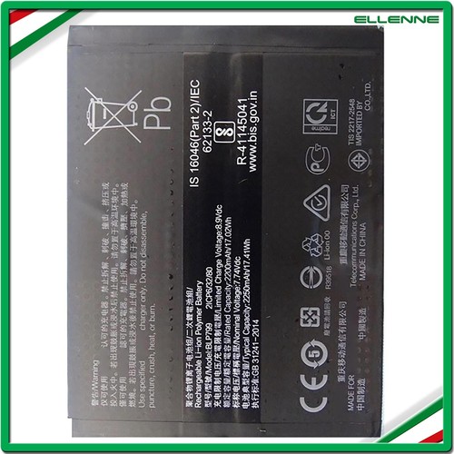 BATTERY FOR OPPO BLP799 REALME 7 PRO 2250MAH REPLACEMENT NEW PAIR OF ...