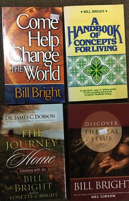 Lot Of 4 Books By Bill Bright | eBay