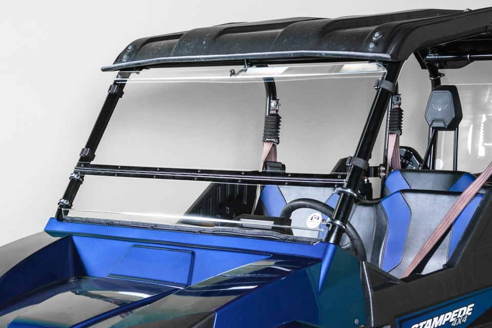 TERRARIDER TEXTRON STAMPEDE/HAVOC TILTING UTV WINDSHIELD - STD. 3/16 ...
