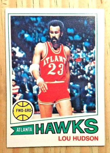 1977-78 TOPPS LOU HUDSON CARD#85 ATLANTA HAWKS LOS ANGELES LAKERS | eBay