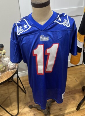 New England Patriots Drew Bledsoe Authentic Wilson NFL Pro Line Jersey ...