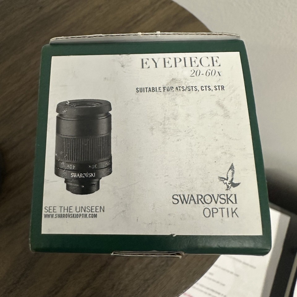 Swarovski 20-60x Variable EyePiece Eye Piece For Spotting Scope New In ...