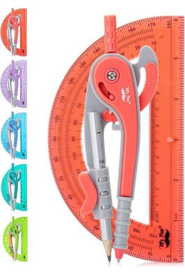 Mr. Pen- Compass and Protractor Set, Geometry Kit, Compass Protractor ...