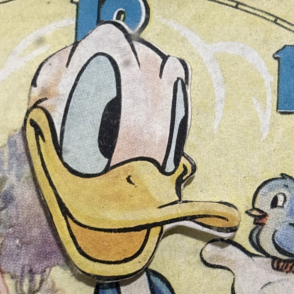 Vintage Donald Duck Glen Clock – Made in Scotland – Wind-Up Animation ...