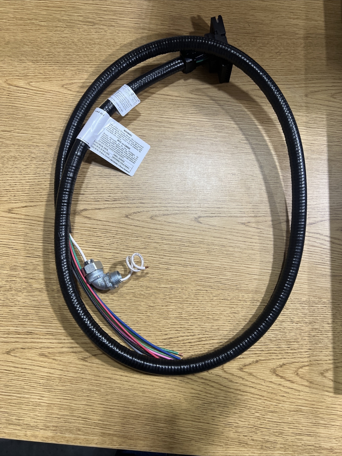 Steelcase Power Infeed 3 Wires TS76BPX Wiring Electric Power Strip ...