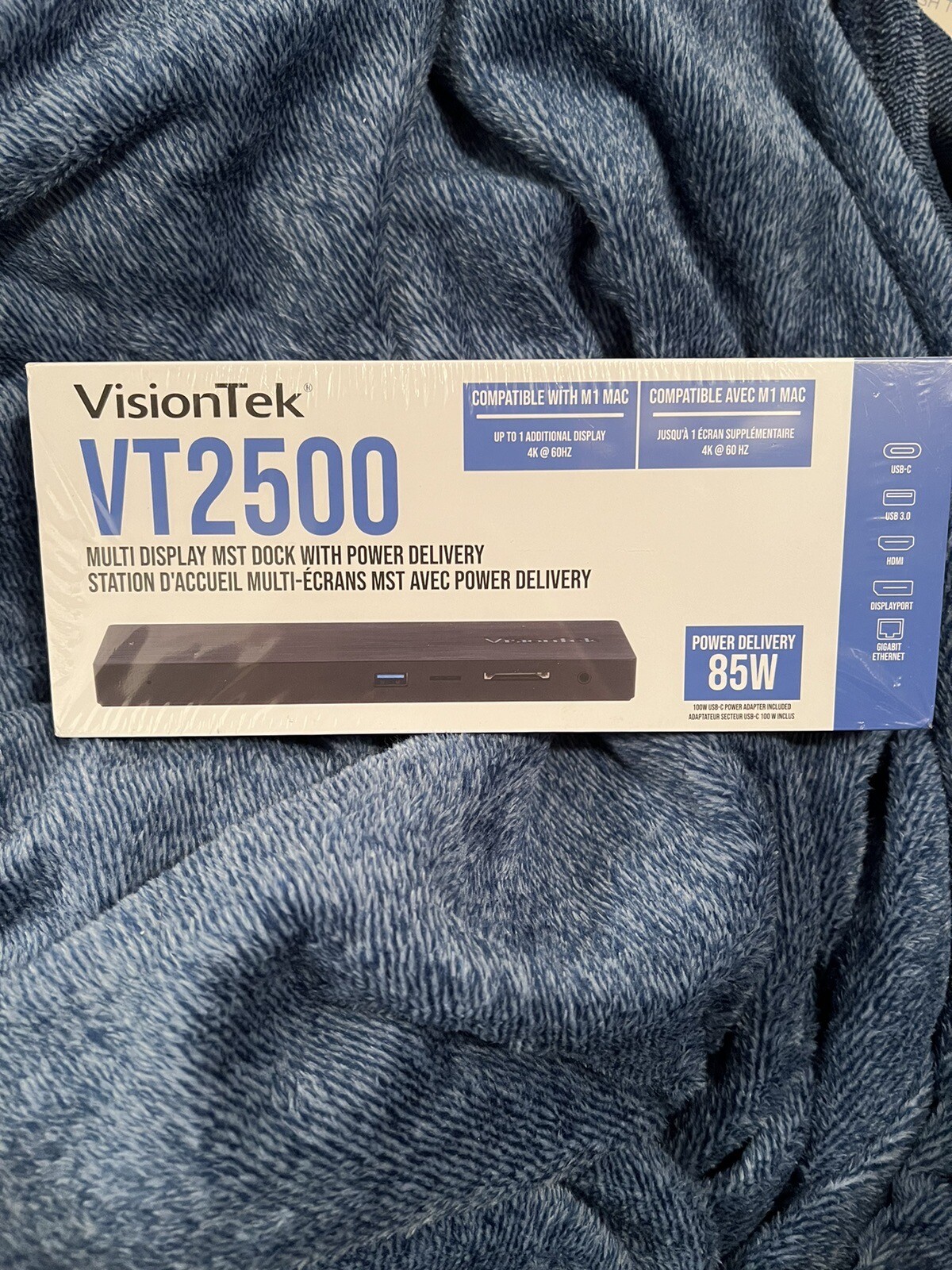VisionTek VT2500 Docking Station (901381) 784090040145| eBay