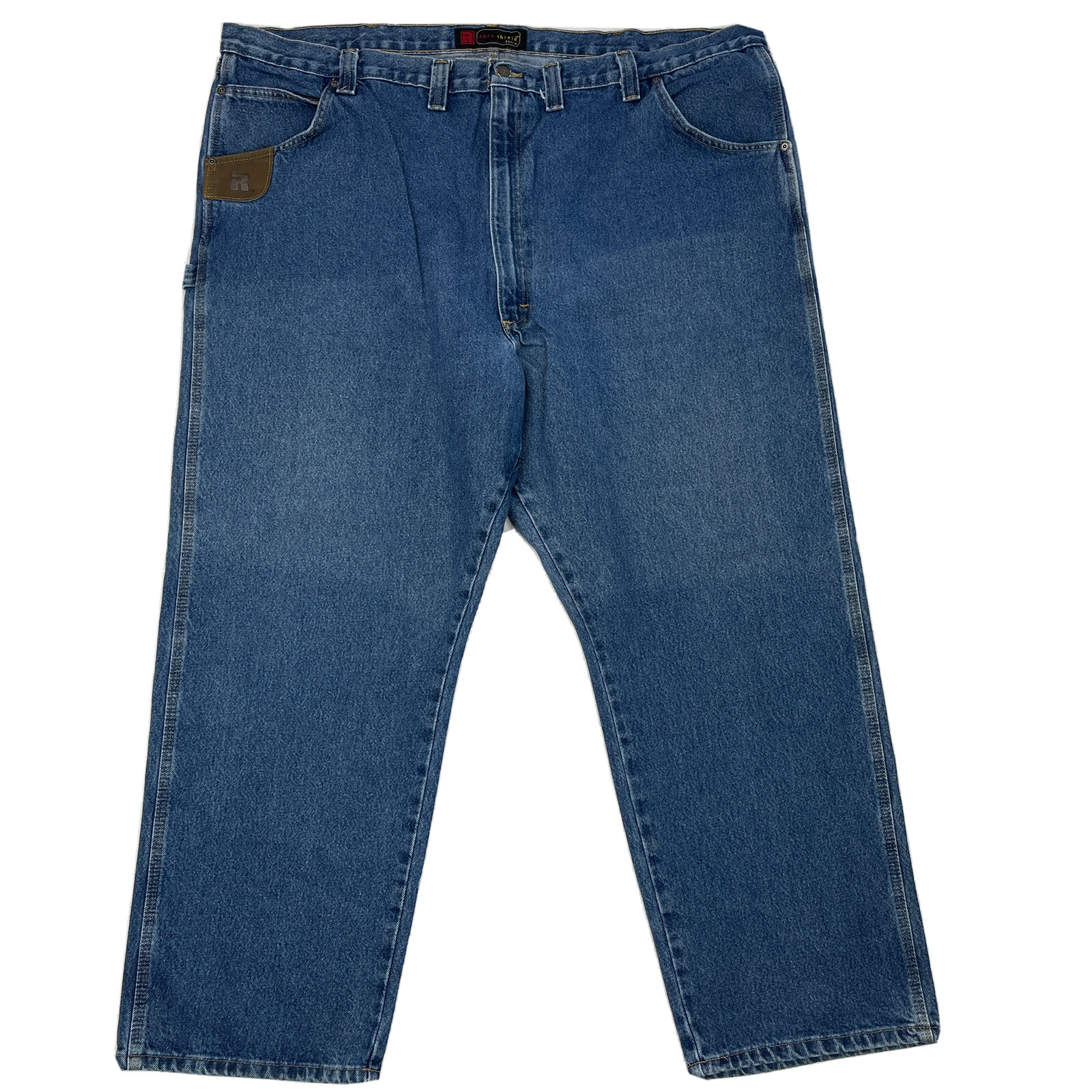 Wrangler Rigs Work Wear Mens Denim Jeans 50x30 - Gem