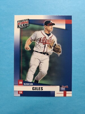MARCUS GILES 2002 DONRUSS FAN CLUB BASEBALL CARD # 171 G5038 | eBay