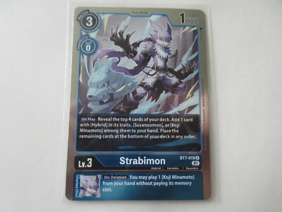 Strabimon BT7-019 Digimon Card Game LP | eBay