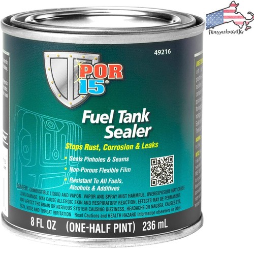 Fuel Tank Sealer - For Metal Fuel Tanks - Stops Rust & Corrosion - 8 fl ...