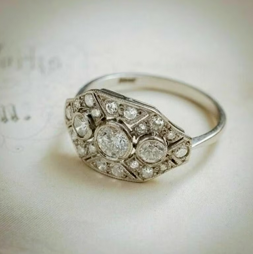 Awesome Single Cut White CZ Engagement Wedding Women's Collection ...