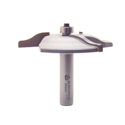 Raised Panel Bit Ogee 3-3/8" X 1/2" shank 3 wings 2 - 3/4" overall ...