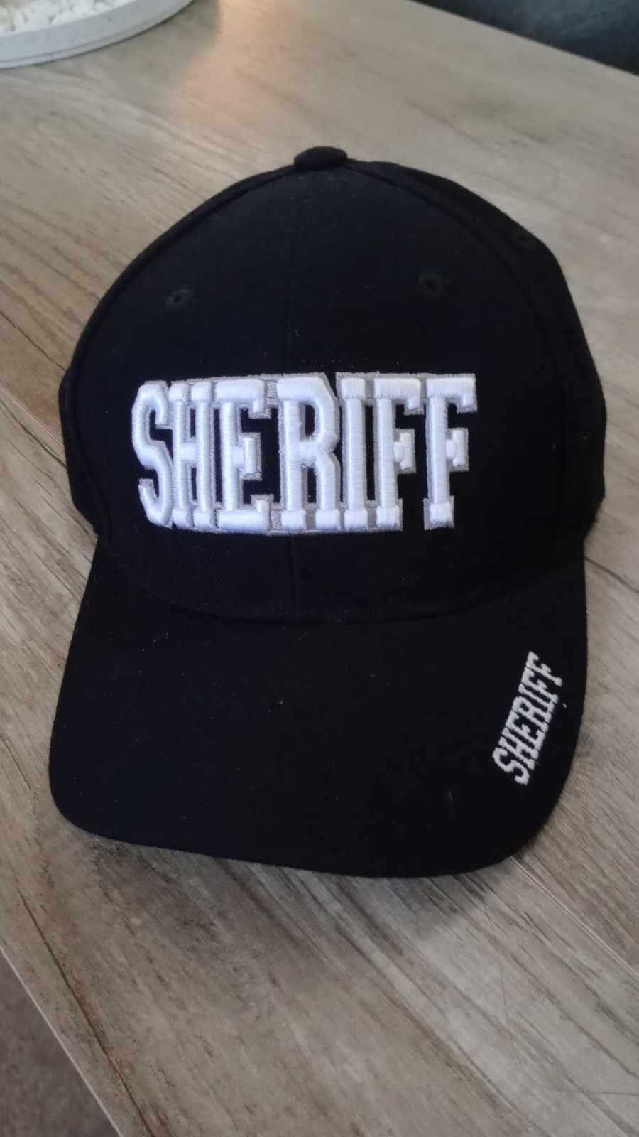 Sheriff Law Enforcement Police Badge Shadow 3D Embroi… - Gem