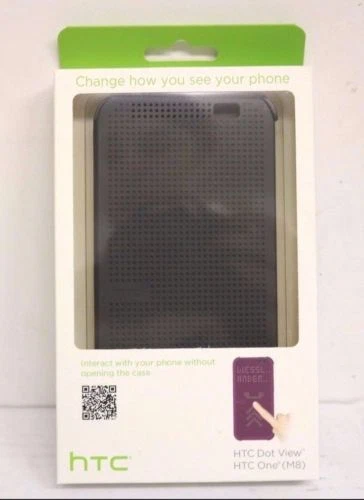 Htc One Black Flip Case