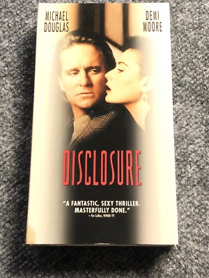 Disclosure (VHS, 1995) 85391357537| eBay