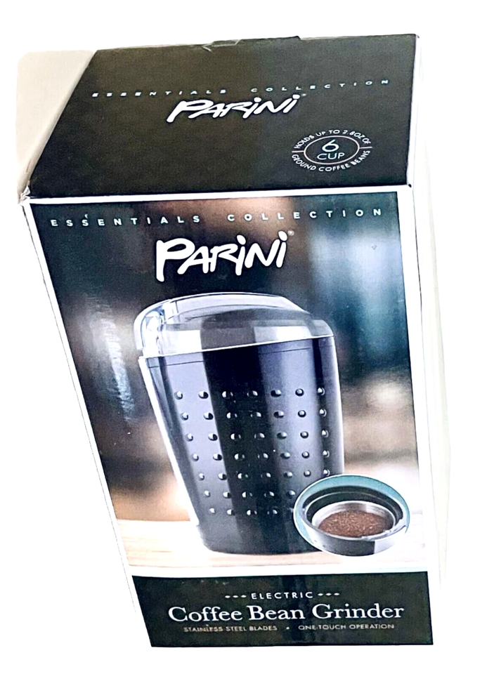 PARINI 6 Cup Electric Coffee Bean Grinder - Essential Collection ...