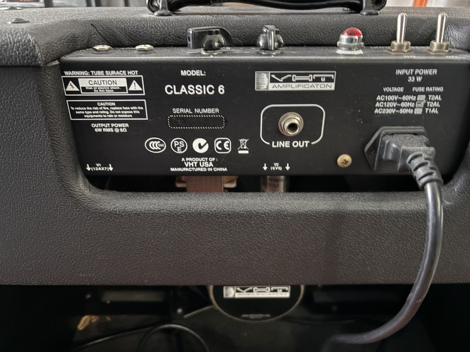 VHT Classic 6 all tube guitar combo amplifier | eBay