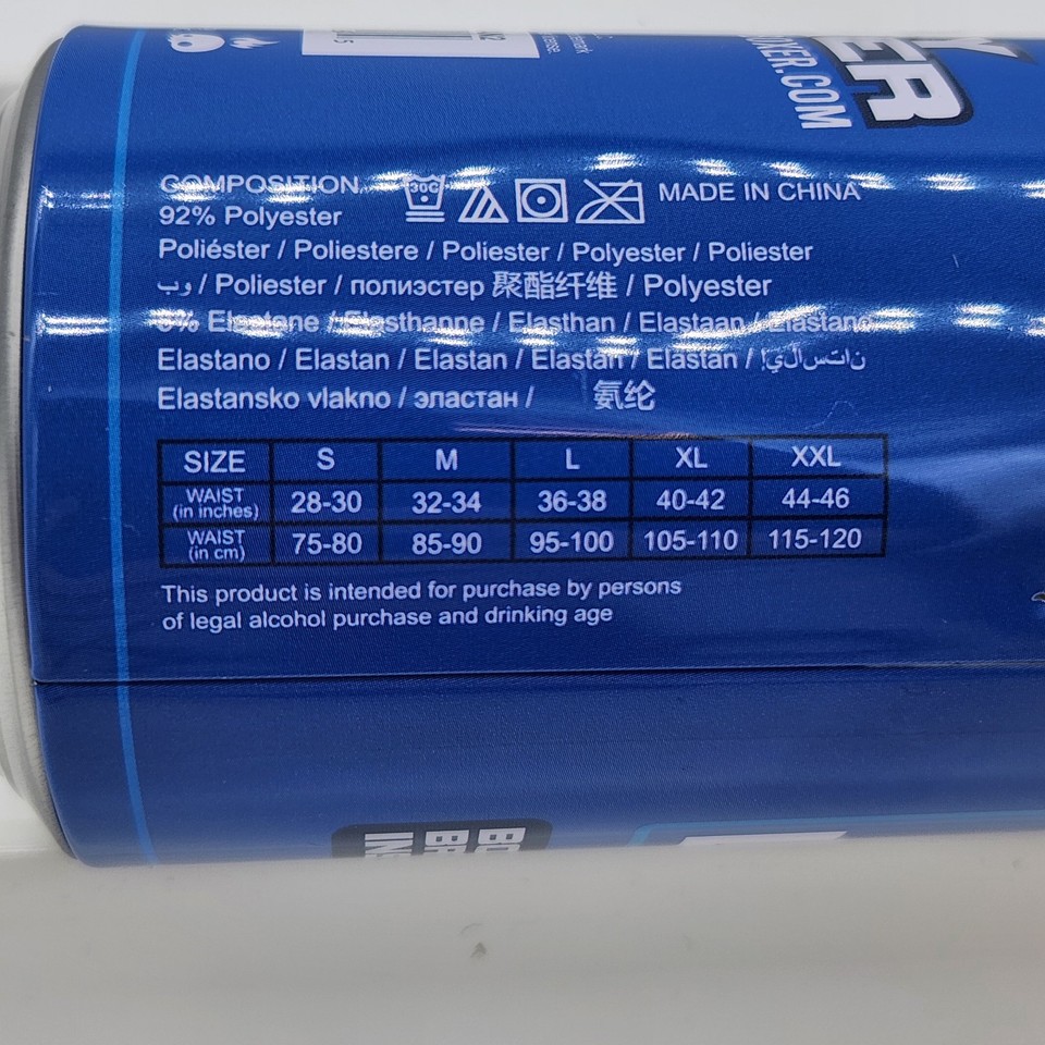 Bud Light Beer Crazy Boxer Briefs in GIFT CAN, Men's Size SMALL (28-30 ...