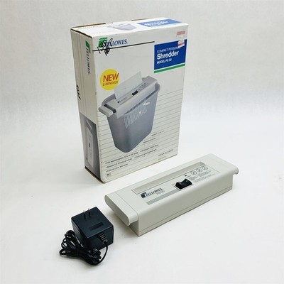 Fellowes PowerShred PS50 Compact Personal 1-5 Sheet Strip-Cut Automatic ...