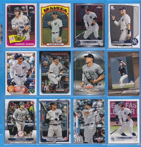 Aaron Judge Lot (12 cards) 1965 Redux Heritage Chrome+ New York Yankees ...