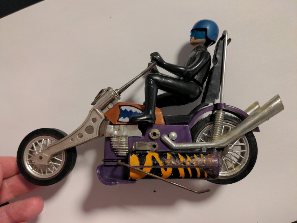 Vintage action figure SCREAM'N DEMONS PROTOTYPE motorcycle Hasbro toys ...