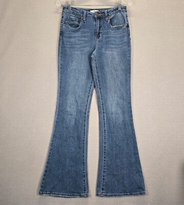BP Jeans Womens 27 Blue Flared Stretch Jeans | eBay