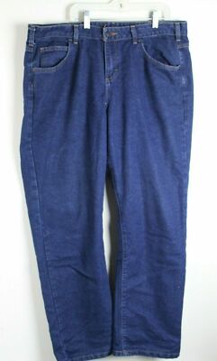 Aramark Jeans Pink Zipper Collection Women's Size 16 Blue | eBay