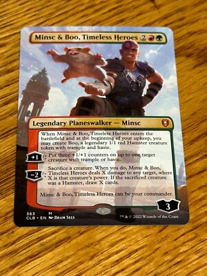 MTG Commander Legends Battle for Baldur's Gate extend Minsc Boo ...