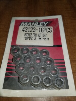 Manley Pontiac V8 Rocker Arm Nut Kit | eBay
