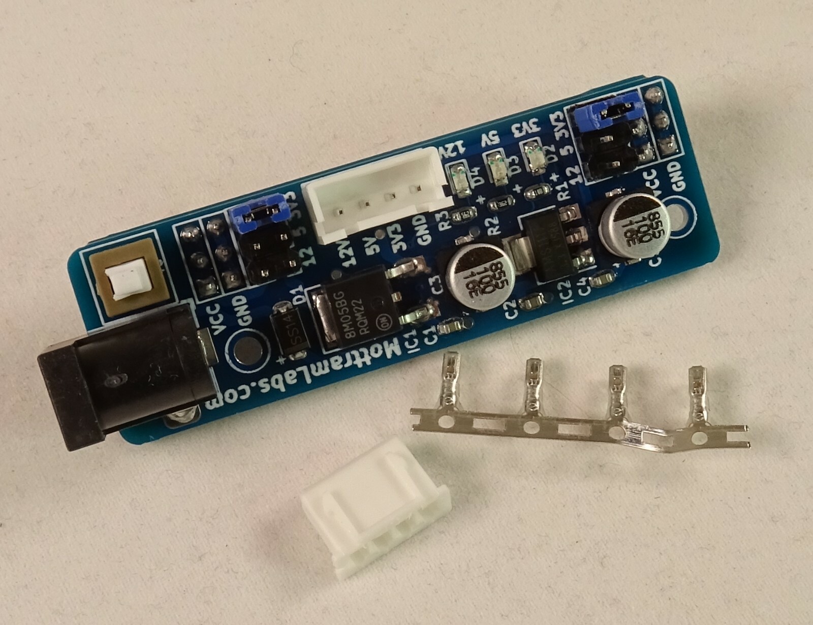 ** With Switch ** Breadboard Power Supply PSU 12V, 5V, 3.3V - Dual ...