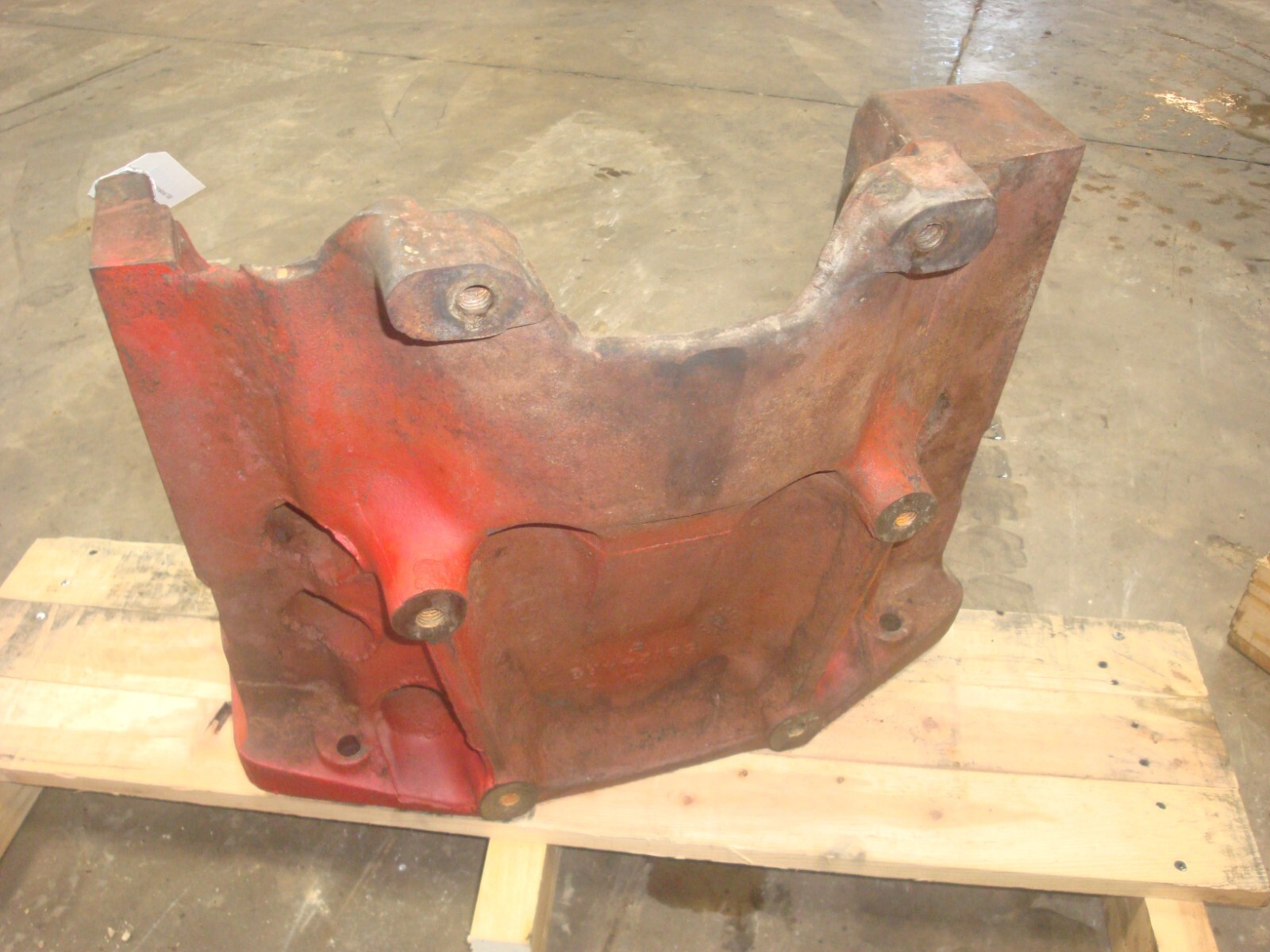 1979 International IH 1086 Diesel Tractor Front Bolster Bracket ...